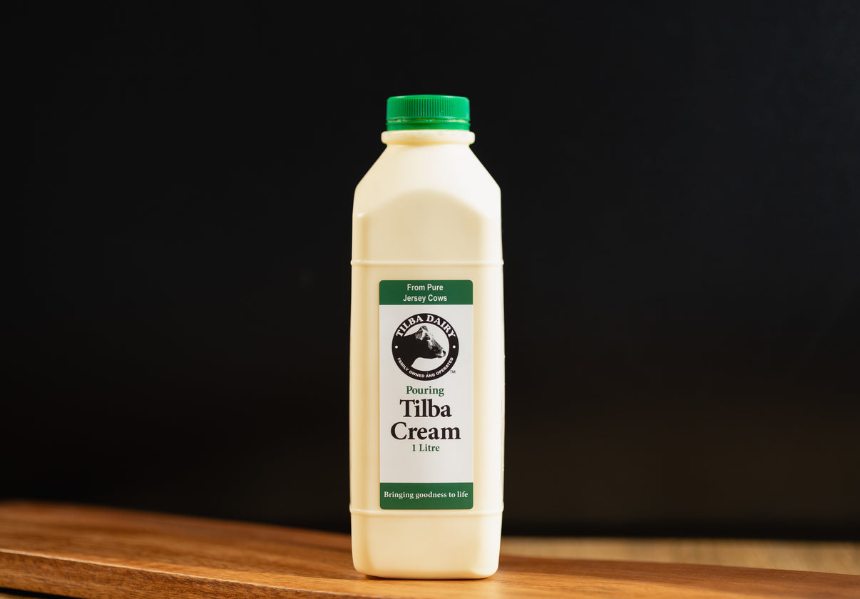 1 Litre Pouring Cream – Tilba Dairy